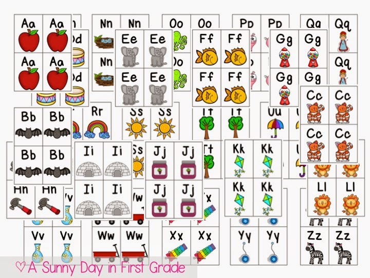 Letter Sounds Freebies | A Sunny Day in First Grade