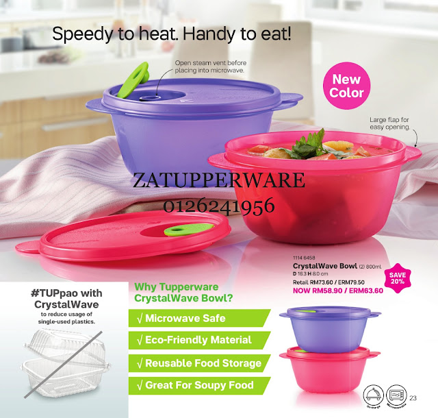 Za Tupperware Malaysia : Catalogue 1st October - 31st October 2019