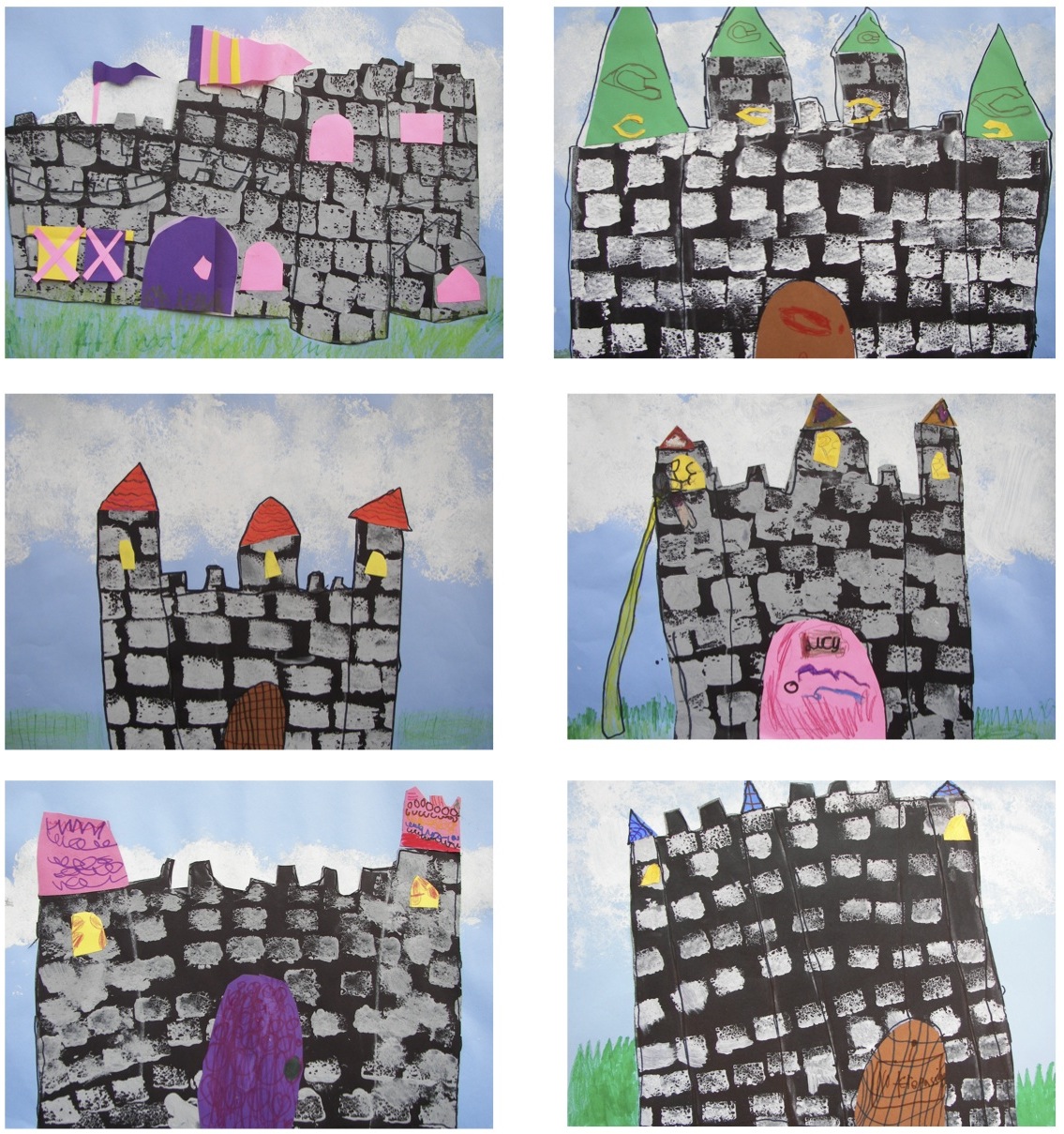 The Rolling Artroom: Castles 1st-3rd Grade