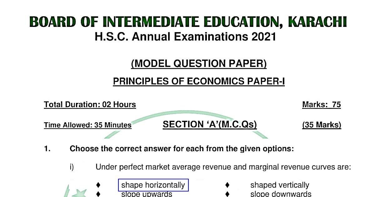 Education Is The Key To Success: Principles Of Economics - For Class ...