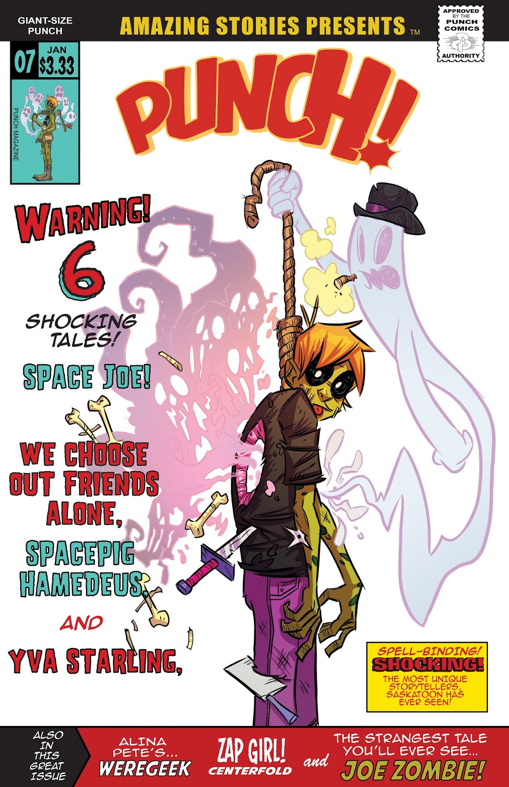 Pencil of Doom: Unused Punch Magazine Cover.