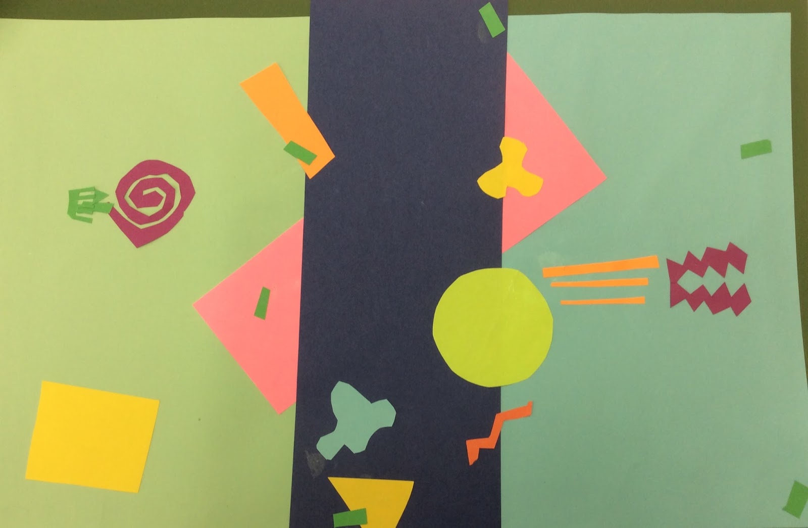 Art with Mrs. Elliott : Matisse-inspired Paper Collages