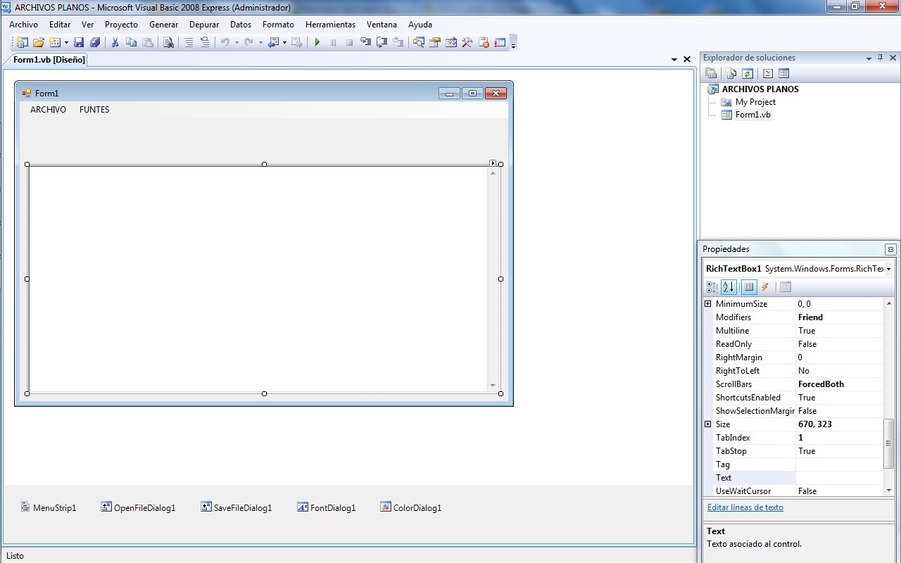 PORTAFOLIO LENGUAJE DE PROGRAMACIÓN VISUAL BASIC
