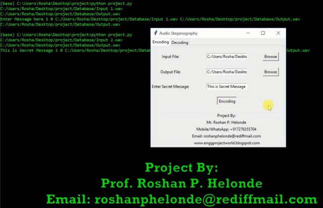 Audio Steganography Using Python Source Code - Python Code for Secret ...