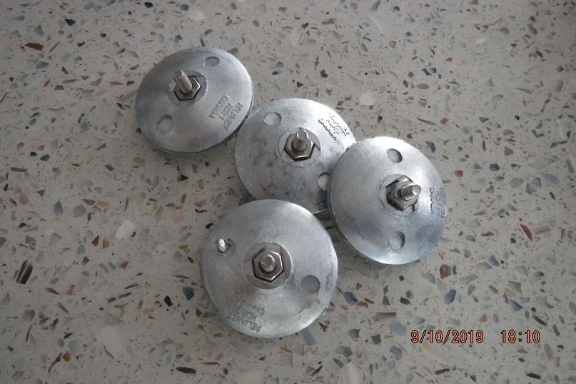 Chip & Debbie Willis on s\v Elegant'sea: New zincs purchased for ...