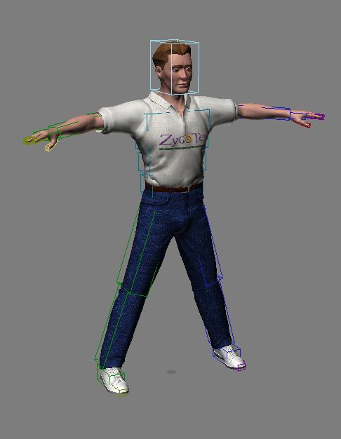 RigsArena - Free Rigs for 3ds Max: Character Male Rig 3ds Max
