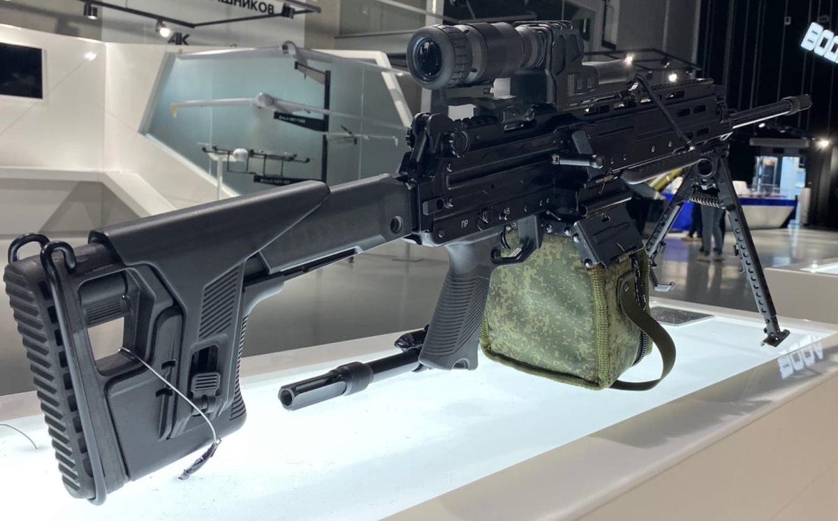 desarrollo defensa y tecnologia belica: Kalashnikov Concern revela la nueva ametralladora RPL-20 ...