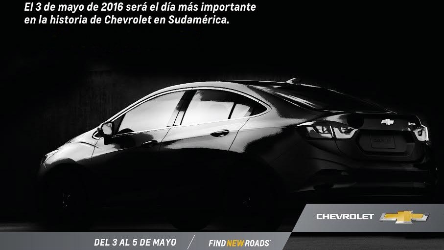 Se viene: esta es la primera foto oficial del Chevrolet Cruze II ...
