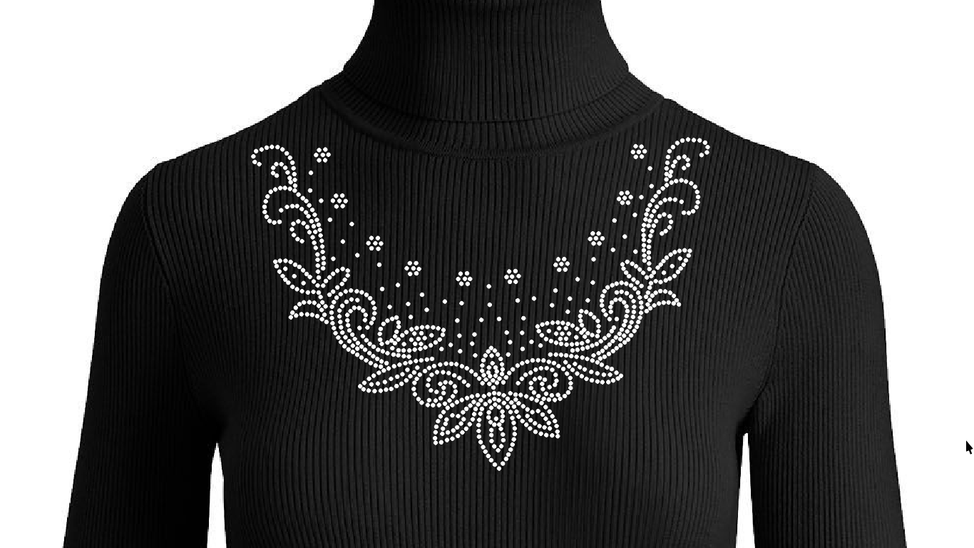 Crystal Rhinestones Design Templates