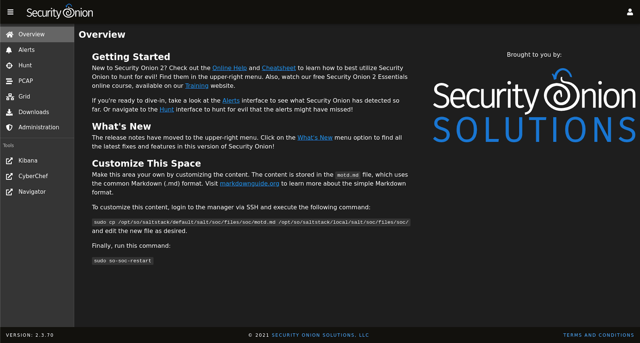 Security Onion: Security Onion 2.3.70 now available!
