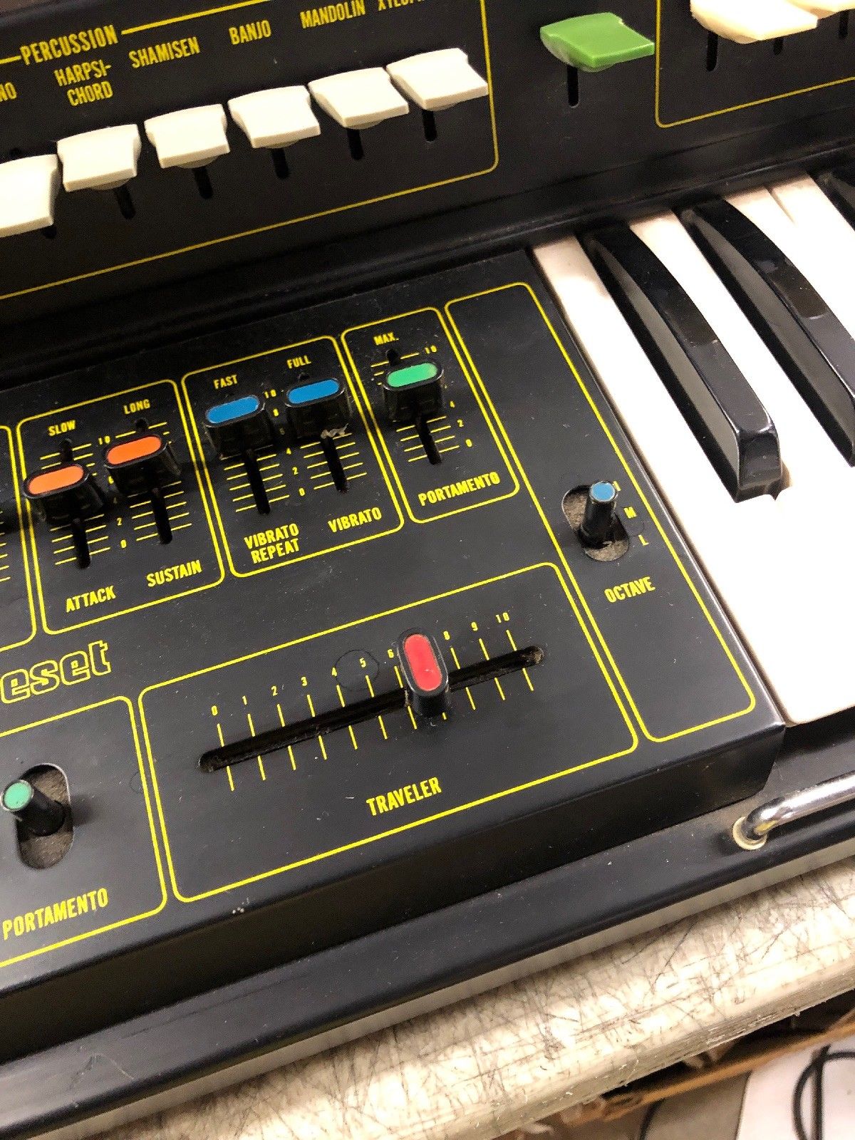 MATRIXSYNTH: Korg 900PS 1970s Vintage Synthesizer SN 770203
