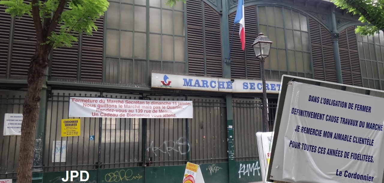 Paris-bise-art : La halle Secrétan : du marché au supermarché