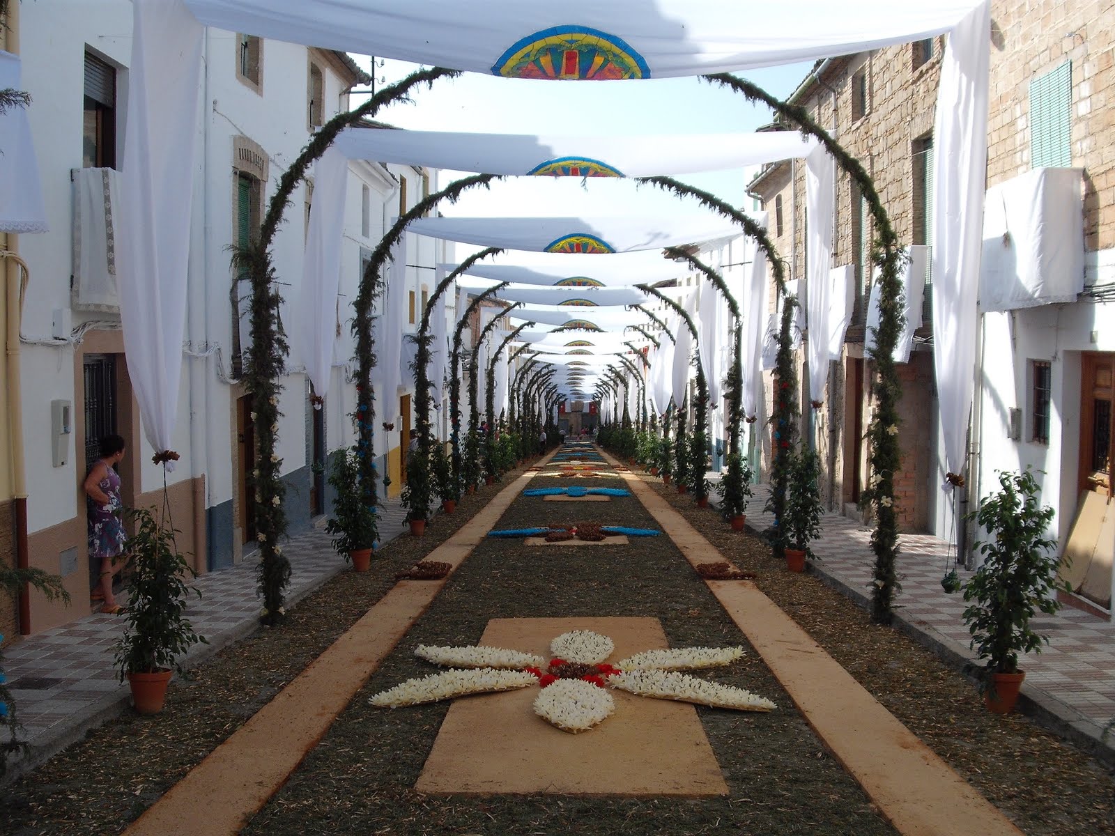 Jaén desde mi atalaya: El Corpus Christi en VILLACARRILLO