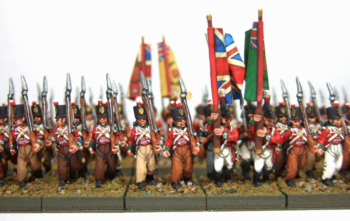 MacPhee's Miniature Men: Blue Moon 18mm Napoleonic British Line Infantry