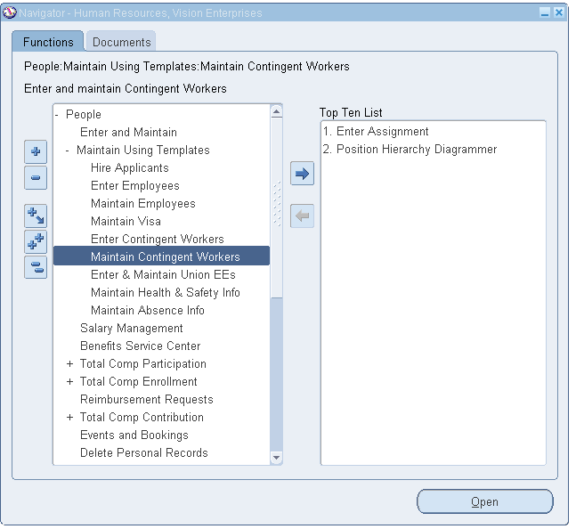 Oracle Applications Oracle Contingent Worker Contractor Setups And Process