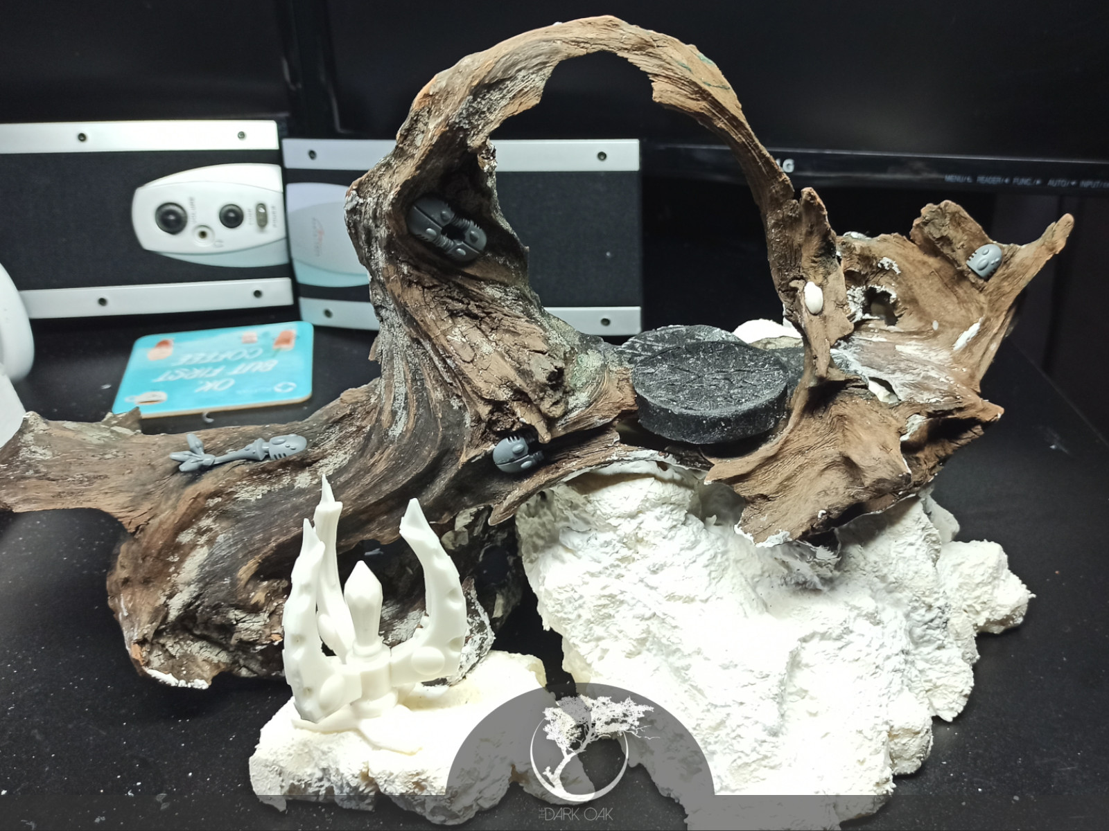 The Dark Oak: Eldar Webway gate - Scratchbuild terrain Part I - FKB ed. #68