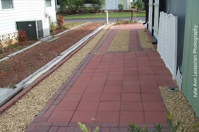 Julie Ann Brady : Blog On: How to Create a Patio with Stone Pavers - A ...