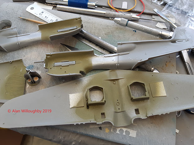 RNZAF P40E-1 NZ3036 - 14 Squadron - RNZAF Pacific Scheme - Curtiss P-40 ...