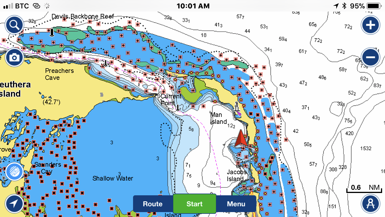 S/V Midnight Sun II and III: The Devil's Backbone....and Harbour Island