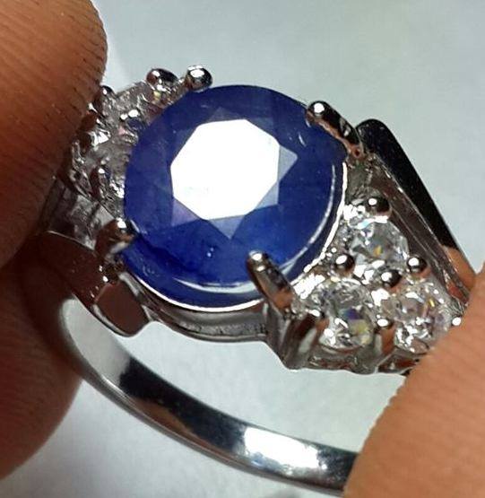 Batu Natural Blue Safir Special For Ladies - Batu Permata Kalimantan ...
