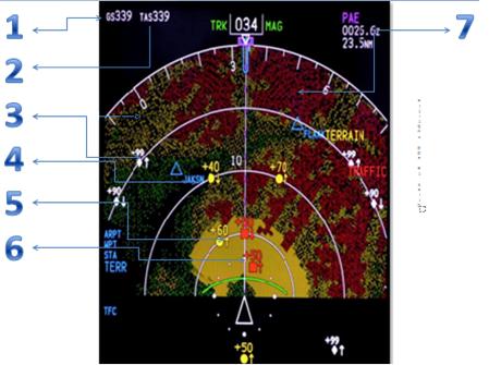 AVIONICS for dummies: MFD WEATHER RADAR AND TCAS PAGE AIRBUS