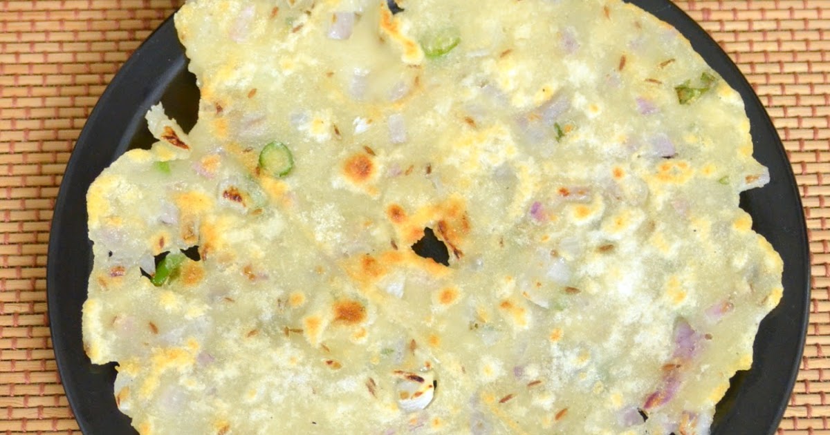 Palateo: Rava Roti with Onion Tomato Chutney