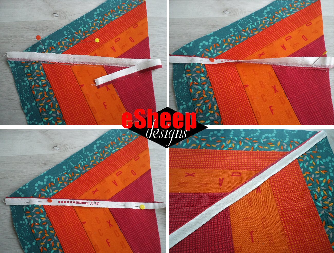 eSheep Designs: Quasi-Tutorial: Sew a Hanging Fabric Kite — 3 Ways [Pt 1]