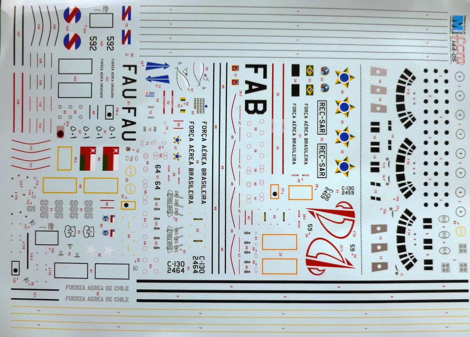 Kampfgruppe 1/144: 1/144 C-130 Decals (Part 01) by FCM