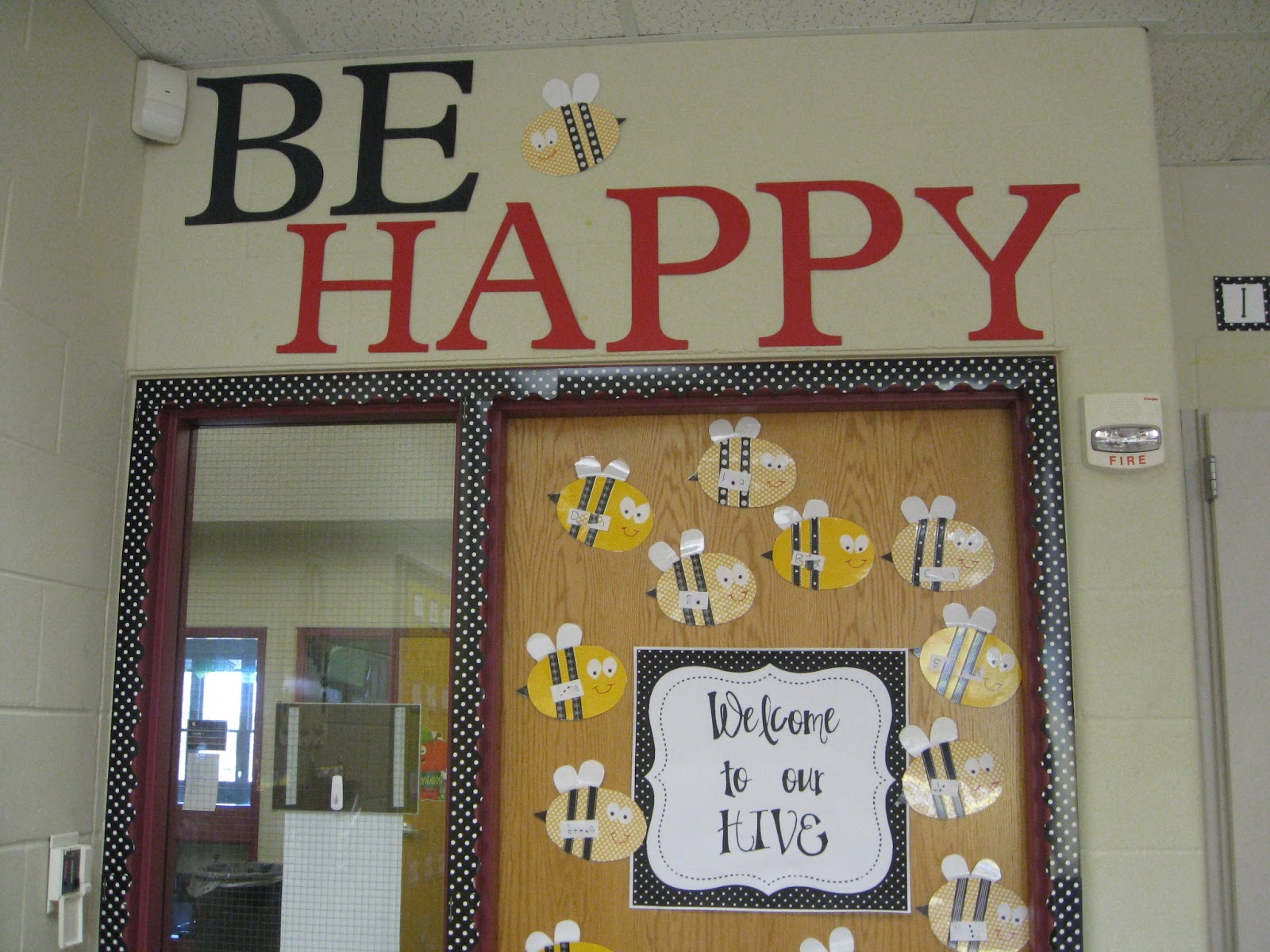 School Day Love: Polka Dots and Bees!