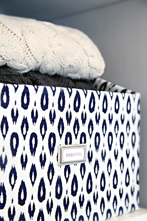 IHeart Organizing: DIY Sweater Boxes