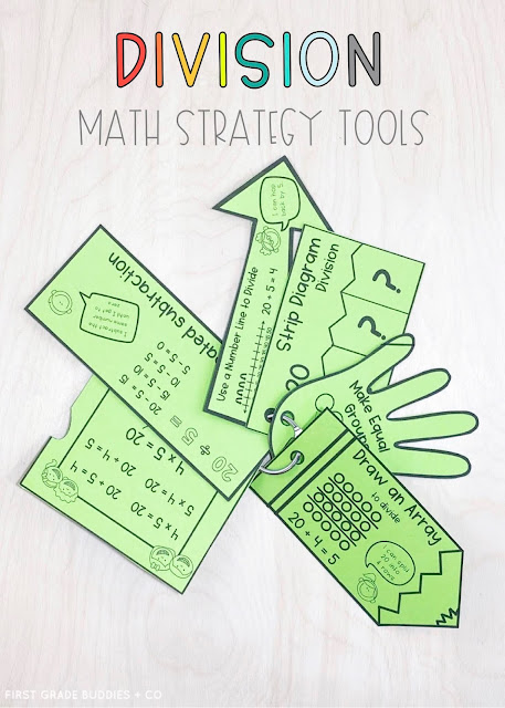 Math Strategy Tools | First Grade Buddies