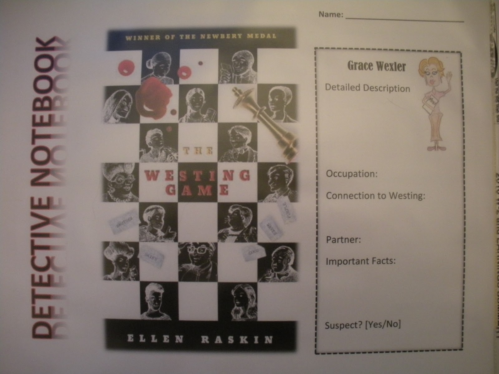 MClaSSy: The Westing Game by Ellen Raskin