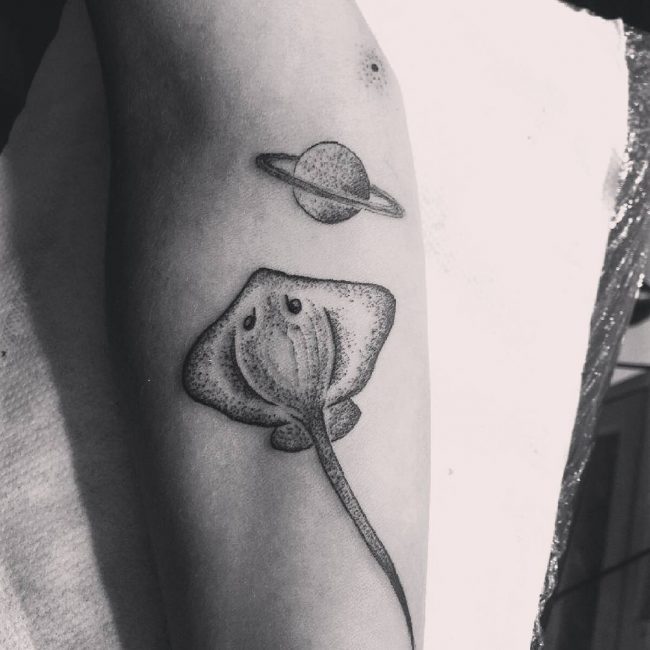 Tatuajes de mantarraya y su Significado