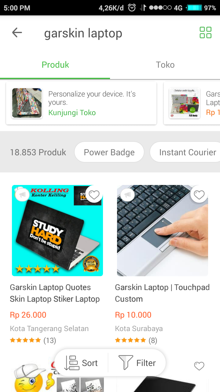 flowchart dan algoritma pembelian di tokopedia