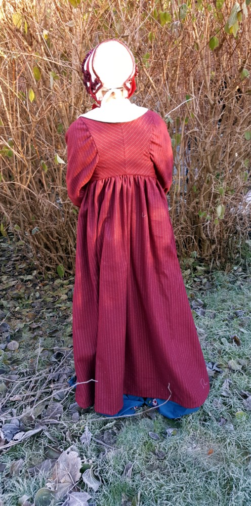 Eva's historical costuming blog: A wool redingote ca 1806