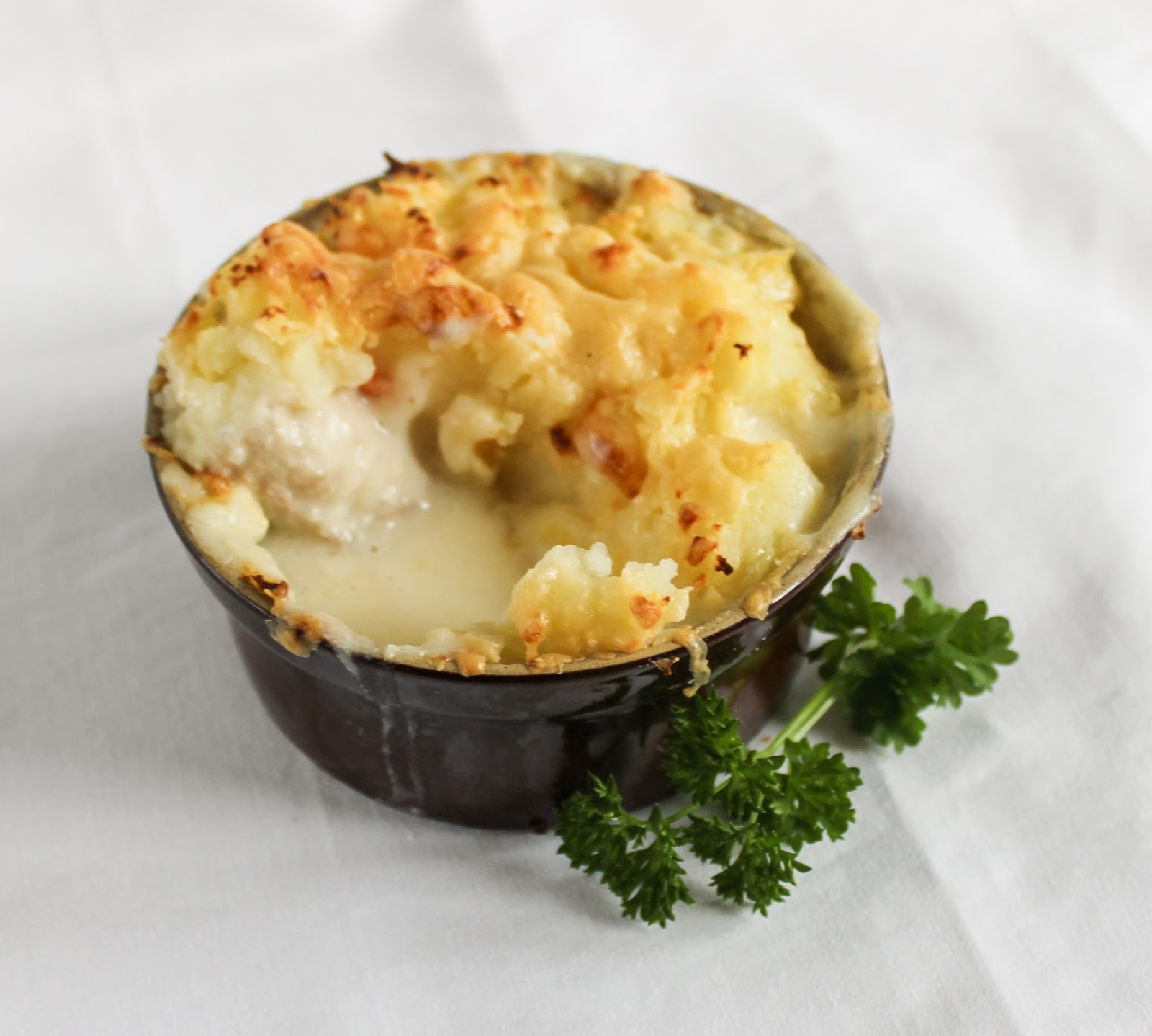 eat like you love yourself: Individual Fish Pie