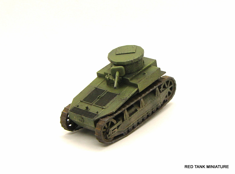 Gulumik Military Models: T1E2 Light Tank 1/72