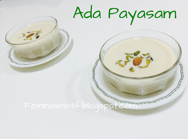 HOME TALENTS: ADA PAYASAM IN COOKER