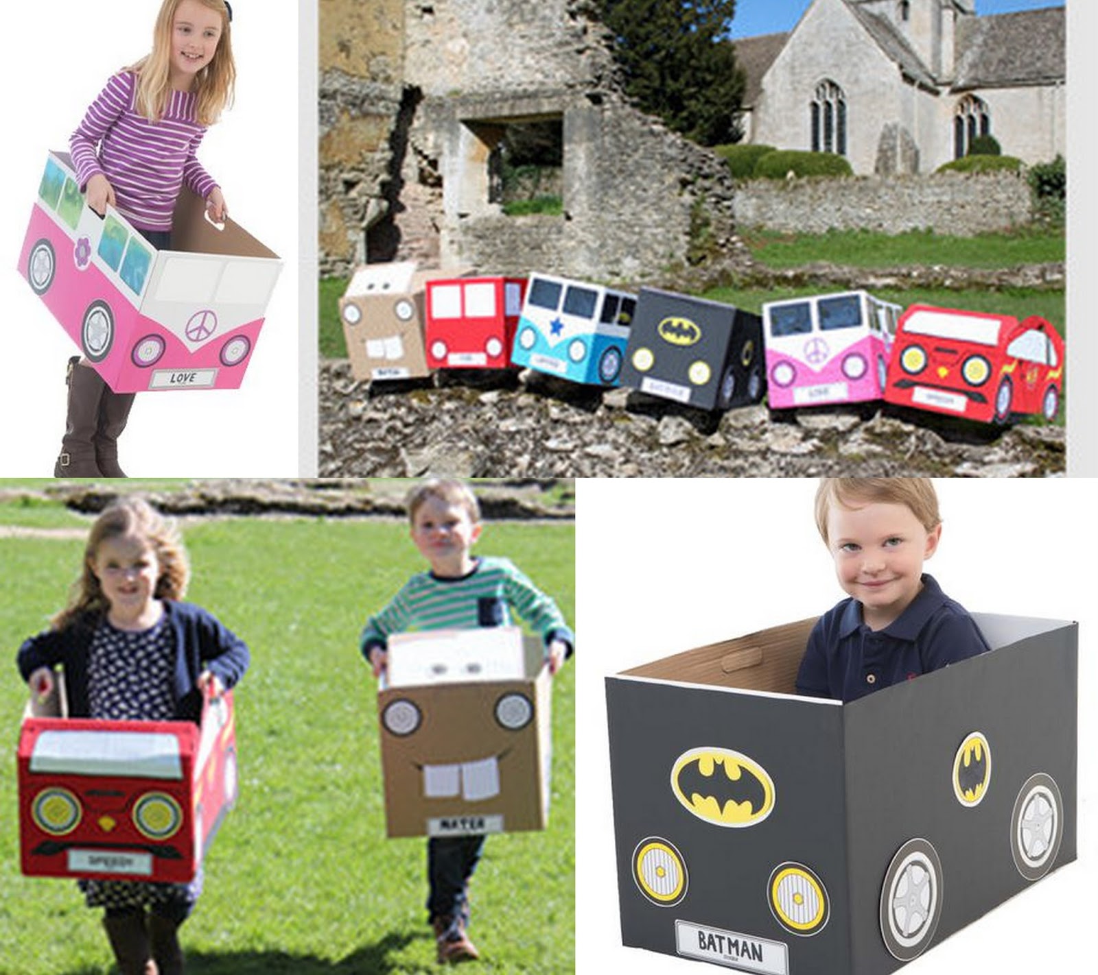 The Brick Castle: Stickibox Children's Cardboard Car Kit Giveaway