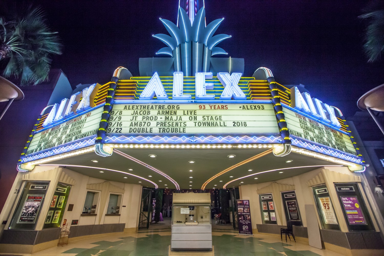 Los Angeles Theatres: Alex Theatre: history + street views