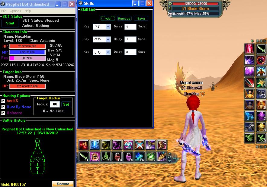 Prophet BOT Perfect World 2012 | LEFTSIDE