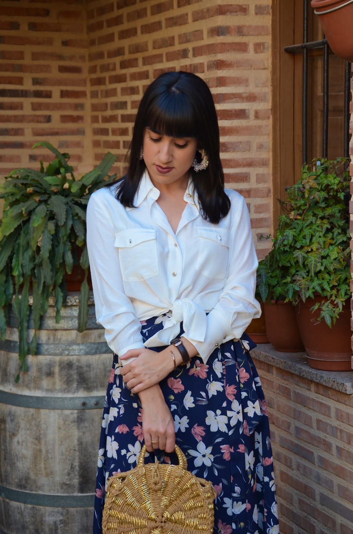 El Baúl de Raquel: SHEIN Spring Collection | maxi falda de flores