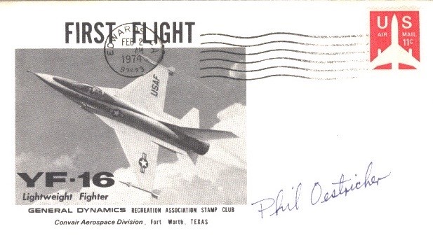 Aircraft Manufacturer and Special Flight Covers: General Dynamics 1st ...