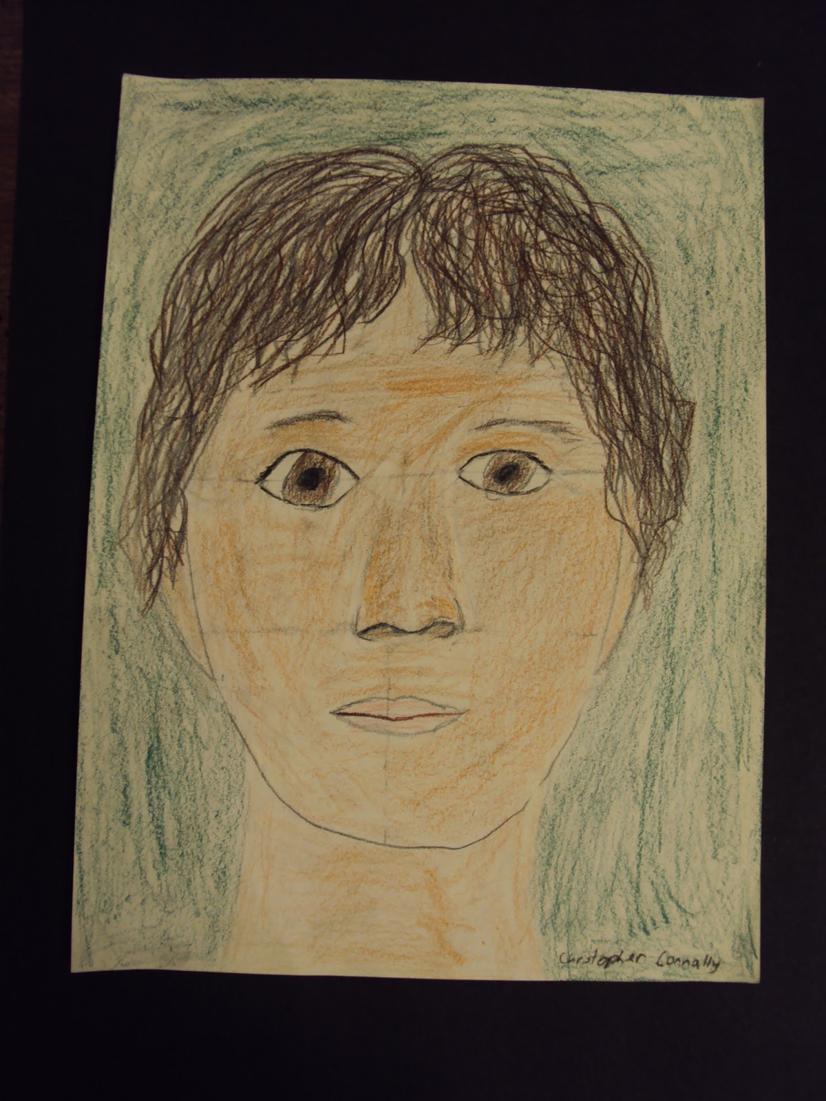 Coonley Art Studio: 4th-6th grade self portraits