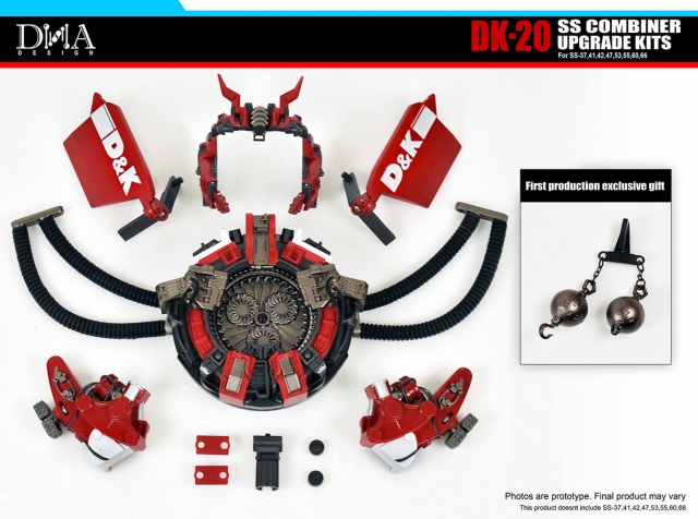 FTC: PREORDER of DNA DESIGN DK-20 STUDIO SERIES COMBINER DEVASTATOR ...