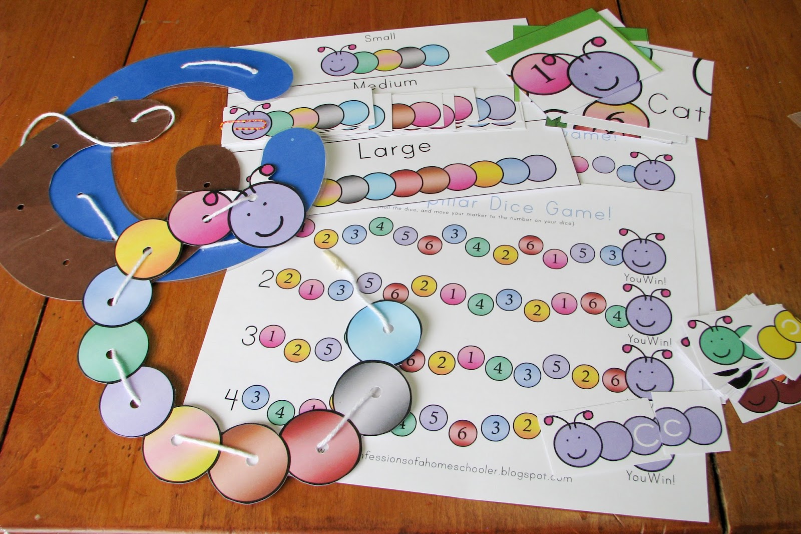 Mommy's Little Helper: Letter C/Caterpillar Preschool Theme