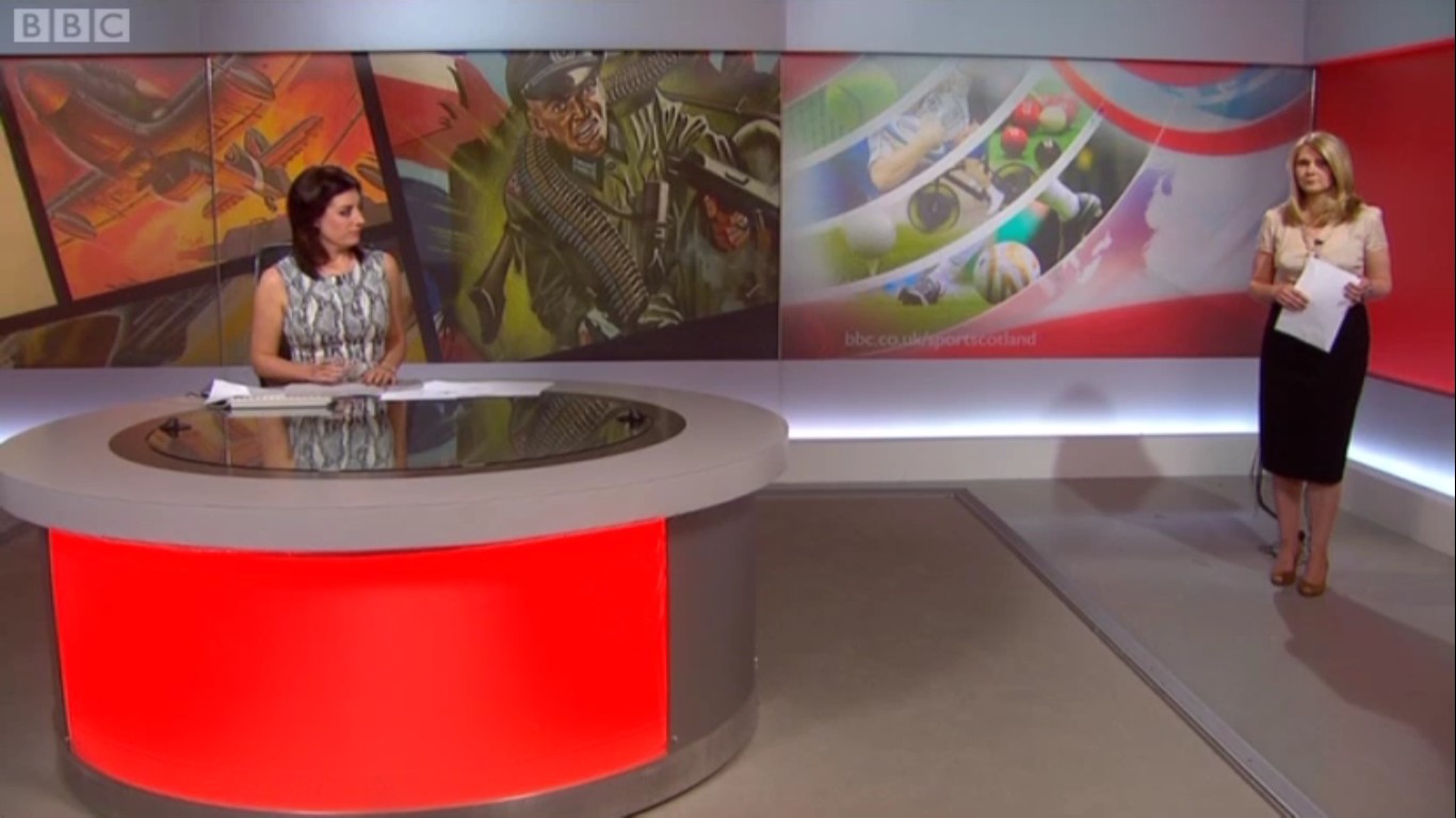 UK Regional News Caps: Jane Lewis - BBC Reporting Scotland (Sport)