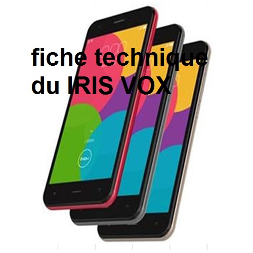 fiche technique du IRIS VOX Energy Batterie : 4,000mAh