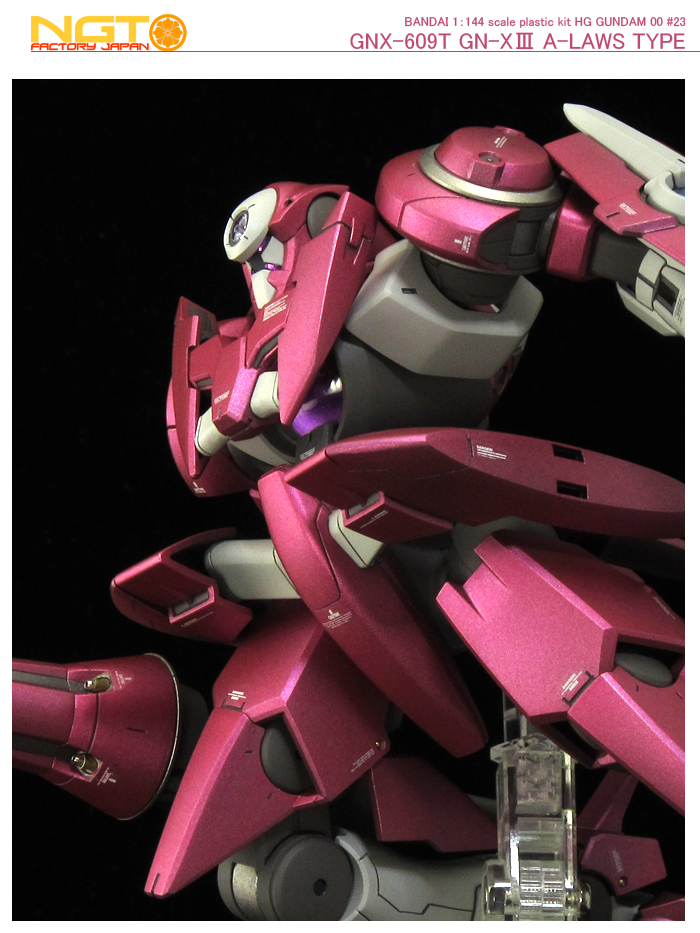 GUNDAM GUY: HG 1/144 GNX-609T GN-X III A-LAWS Type - Metallic Color Build