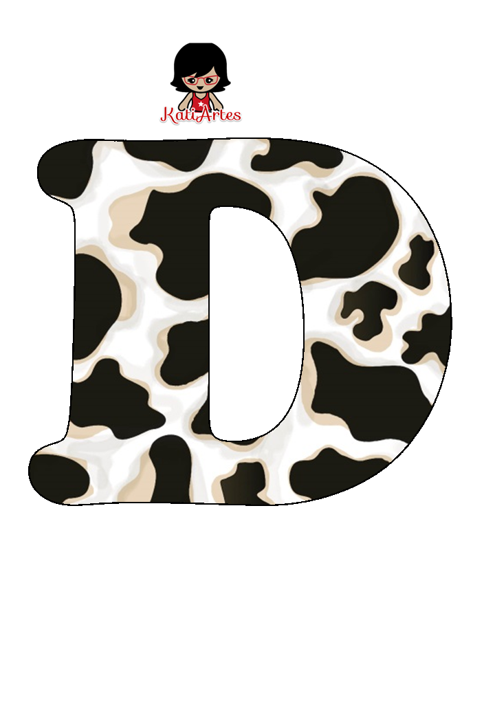 Abecedario de Piel de Vaca. Cow Leather Alphabet. - Oh my Alfabetos!
